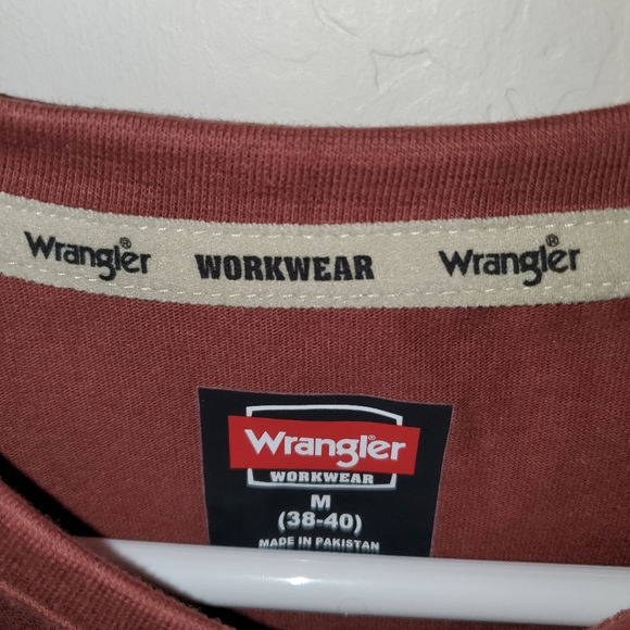 Wrangler | Shirts | Wrangler Henley Pocket Tee | Poshmark